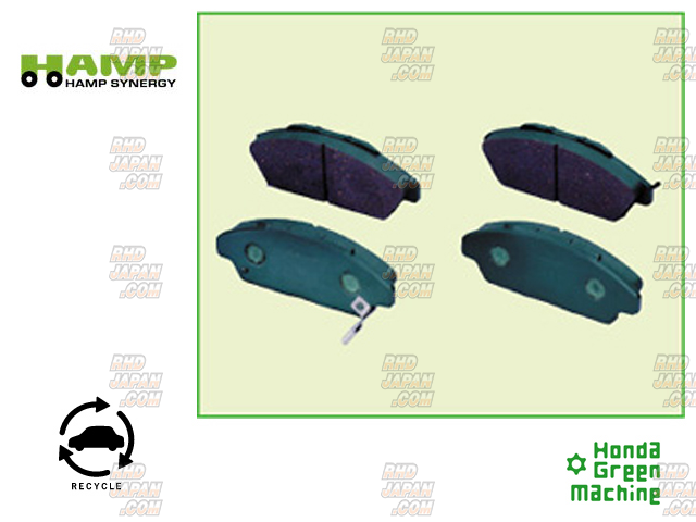 HAMP Synergy Brake Pads - Front Honda Integra Civic CR-X Del Sol - RHDJapan