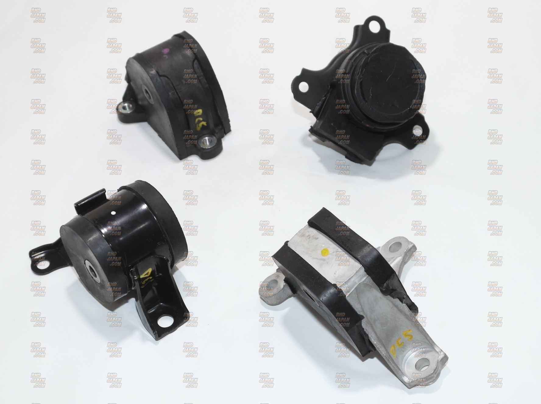 Alex Motorsports Reinforced Engine Mount Set - DC5 EP3 - RHDJapan
