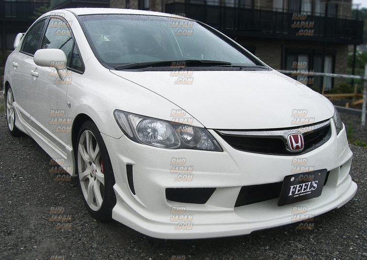 Feel's - Honda Twincam Sports Front Bumper FRP - Civic Type-R FD2 ...