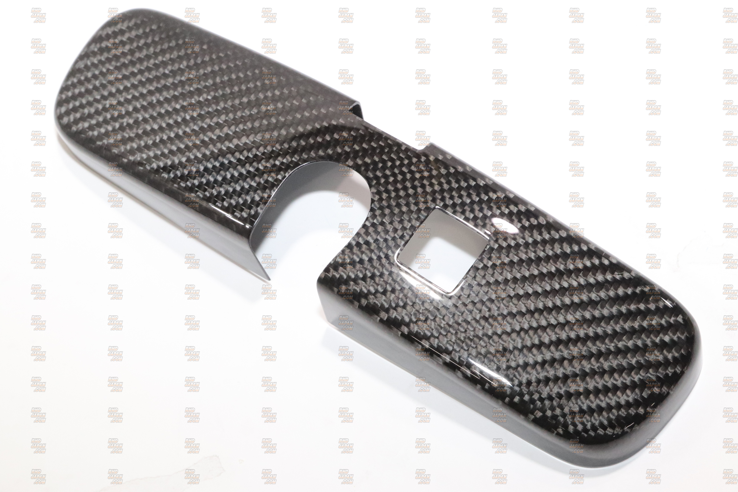 RSW Room Mirror Panel Black Twill Carbon Fiber - Z34 - RHDJapan