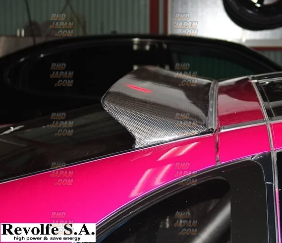REVOLFE S.A. Rear Roof Spoiler Carbon Fiber - Fairlady Z Z32 2 by 2 ...