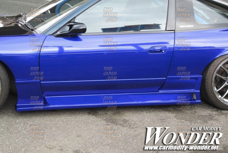 Car Modify Wonder Glare Side Skirt Set - S13 PS13 RS13 RPS13 - RHDJapan