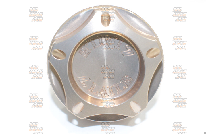 Laile Oil Filler Cap Screw Type Gold - Mitsubishi M32/M33 X P3.5 - RHDJapan