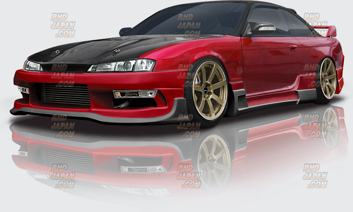 Origin Labo. Racing Line Full Aero Body Kit - S14 Silvia Kouki - RHDJapan