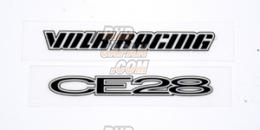 Rays Volk Racing CE28N Repair Disk Sticker - 18in 19in BK - RHDJapan