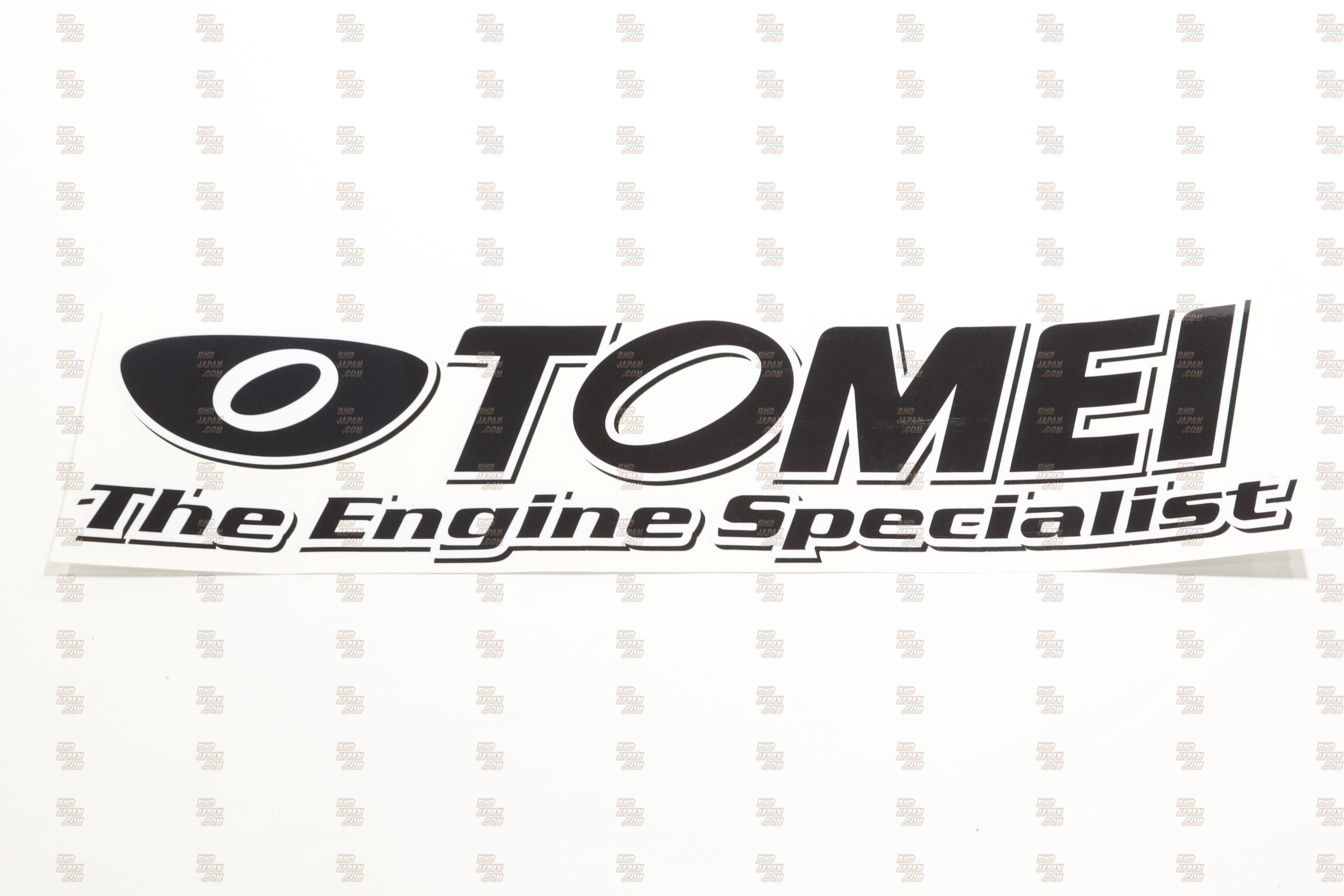 Tomei Sticker Engine Specialist Black - Large - RHDJapan
