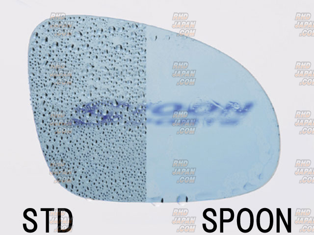 Spoon Sports Hydro-Blue Wide Mirror Glass Set - S2000 AP1 AP2 - RHDJapan