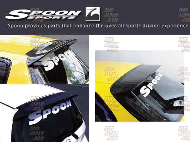 Spoon Sports Carbon Roof Spoiler - EG6 3 Door - RHDJapan