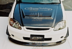 First Molding Flugel Plate Front Lip Spoiler - EK9 Kouki - RHDJapan